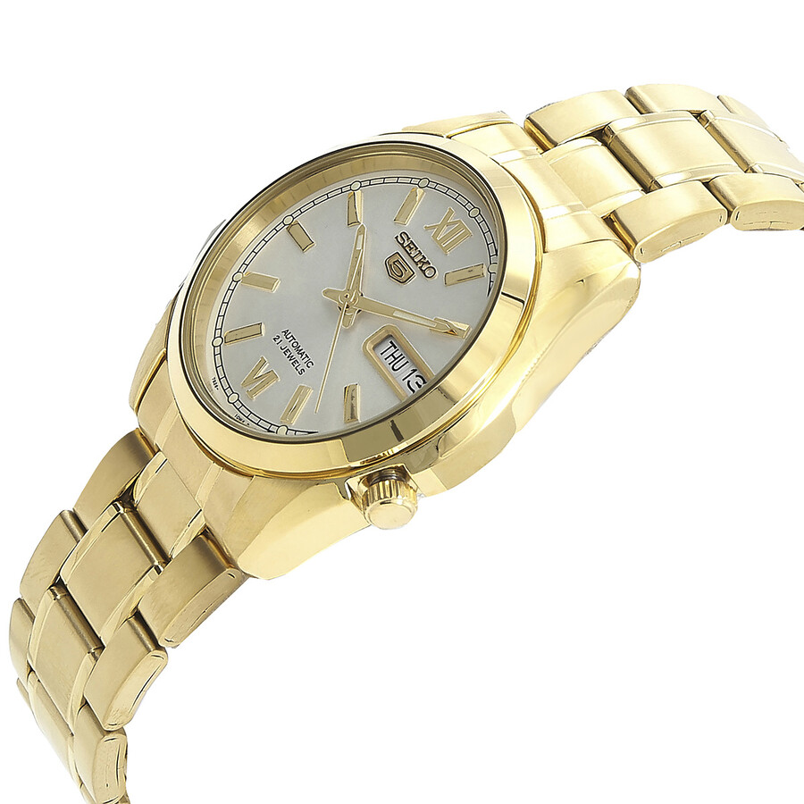 Seiko 5 Automatic White Dial Men's Watch SNKL58K1 4954628144942 ...