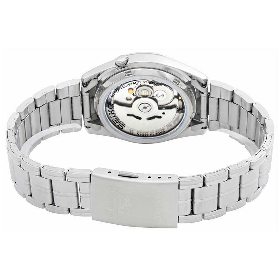 Seiko Series 5 Automatic Date-Day Black Dial Men's Watch SNKF01J1 ...