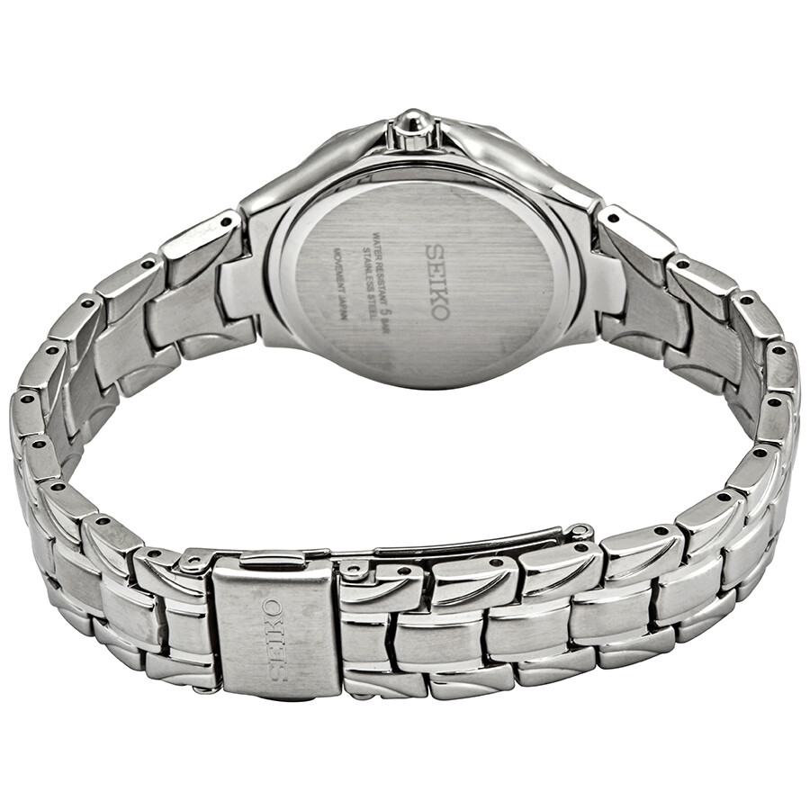 Seiko Solar Quartz Diamond Ladies Watch SUT371 029665193780 - Watches ...
