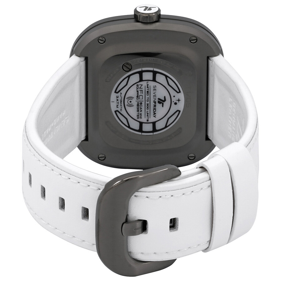 Sevenfriday Seven Friday T Series Automatic White Dial Men's Watch T1 ...