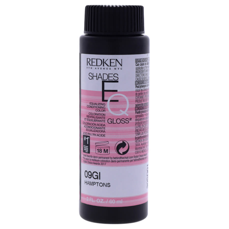 Redken Shades EQ Color Gloss 09GI - Hamptons by Redken for Unisex - 2 ...