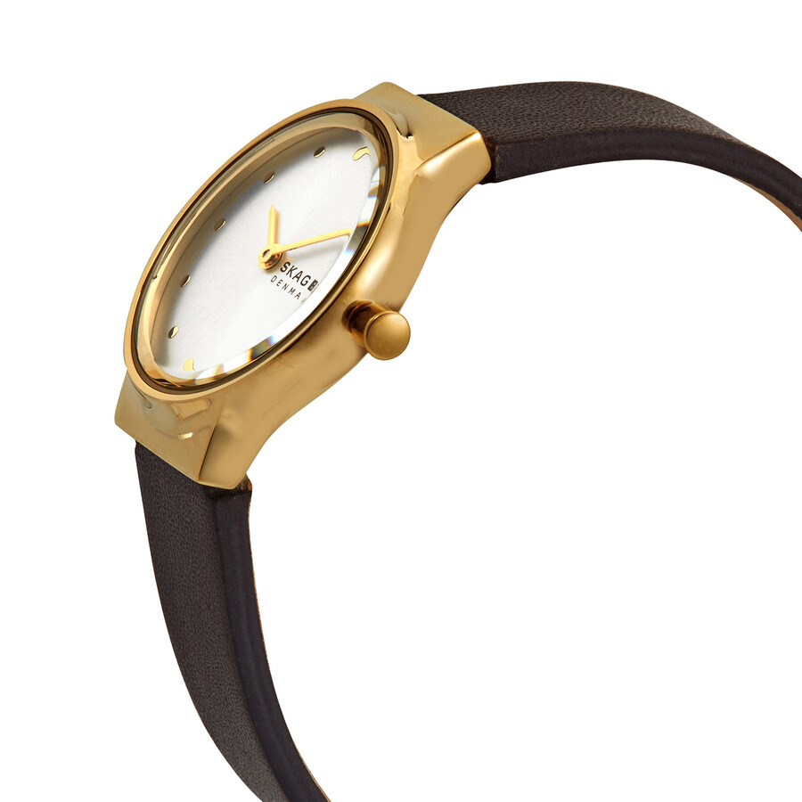 Skagen Freja Lille Quartz White Silver Dial Ladies Watch SKW3006 ...