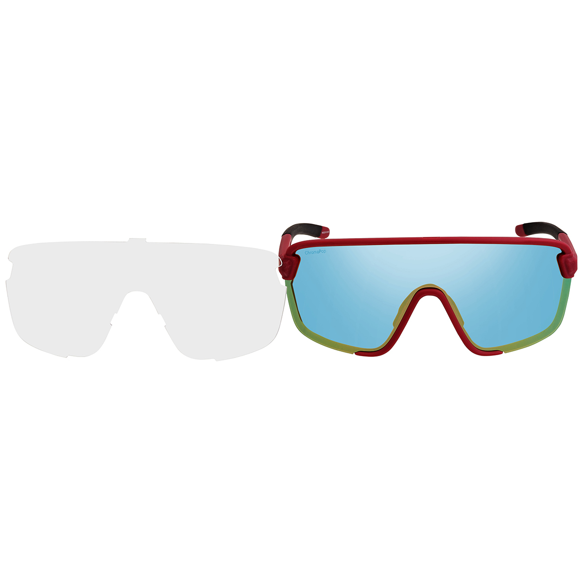 Smith Bobcat ChromaPop Opal Mirror Shield Men's Sunglasses 204927 YCK ...