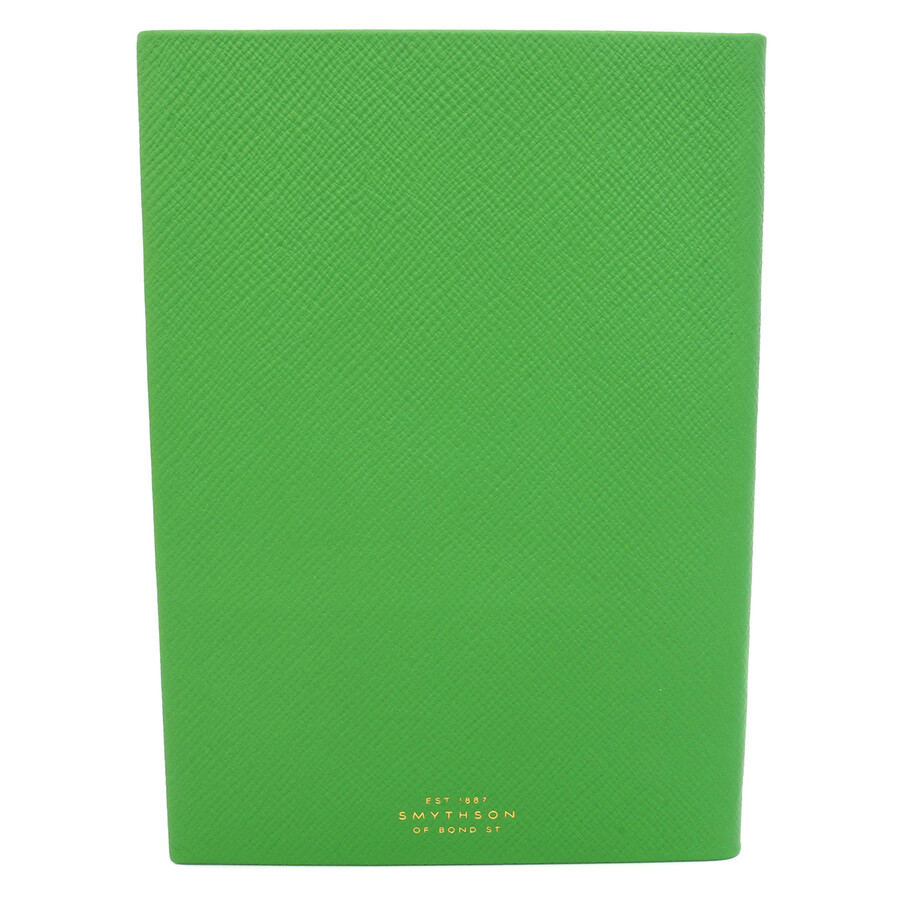 Smythson Emerald Soho Leather Notebook 1024908 EMERALD 5056027673944 ...