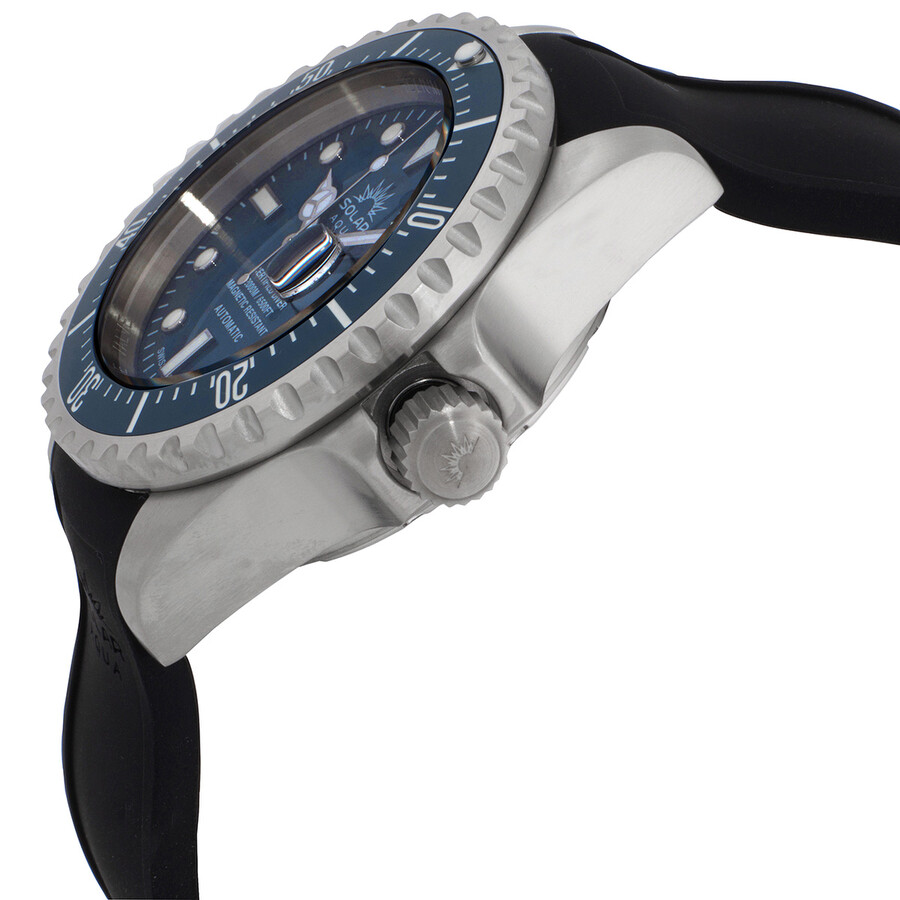 Solar Aqua Deep Bay Automatic Blue Dial Men's Watch SA0020.0002 ...
