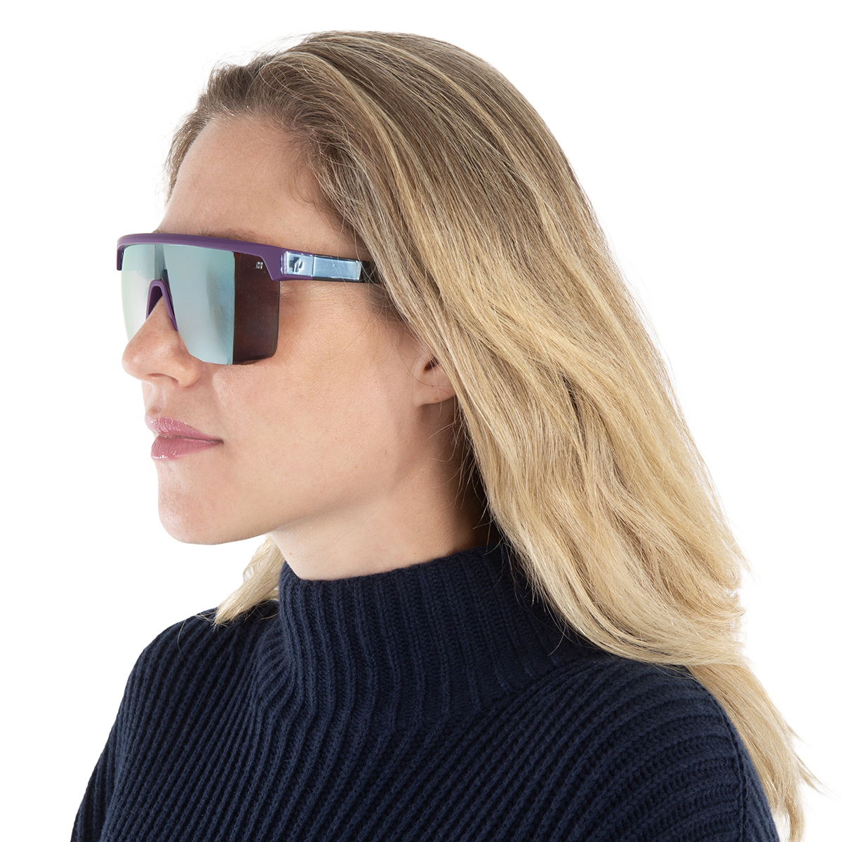 Spy FLYNN 5050 Happy Bronze Platinum Mirror Shield Unisex Sunglasses ...