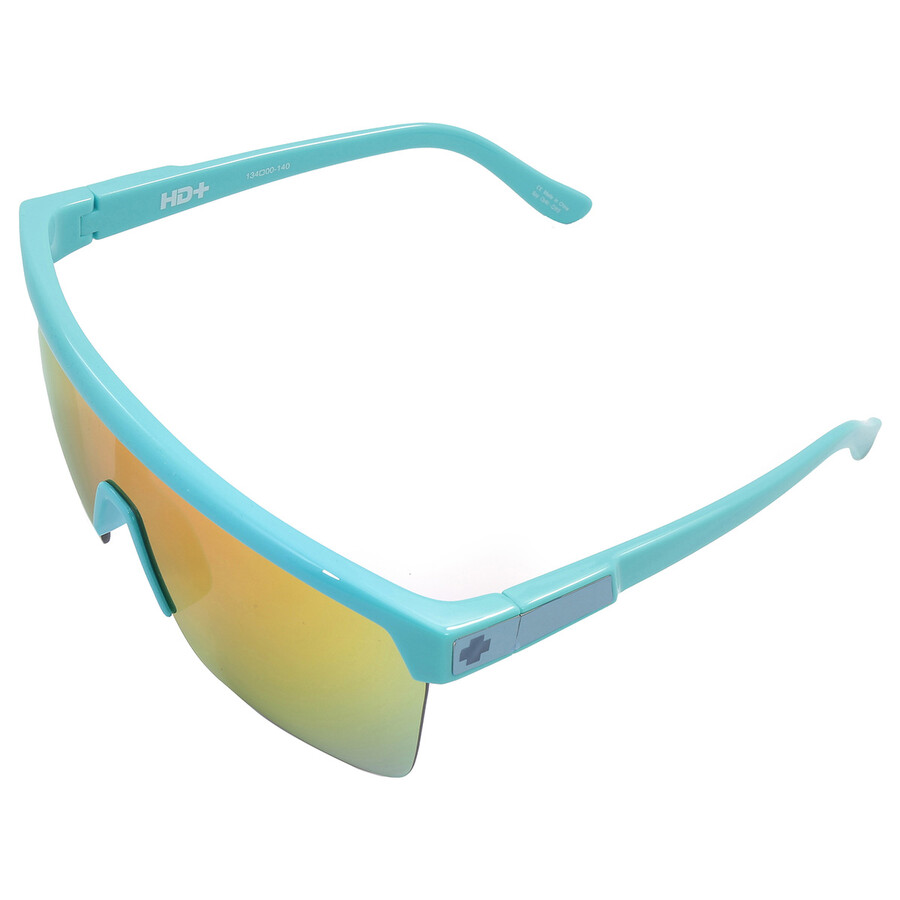 Spy FLYNN HD Plus Gray Green with Pink Spectra Shield Unisex Sunglasses ...