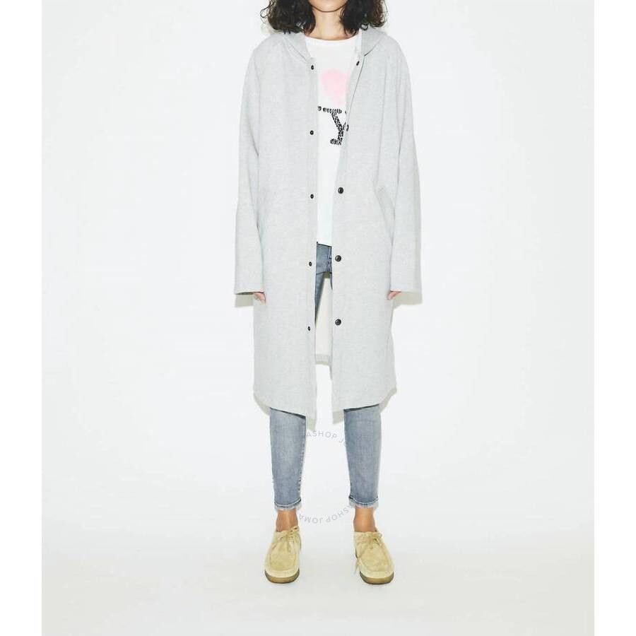 6397 Grey Stadium Coat, Size Small 6397 33-Grey Heather-S - Jomashop