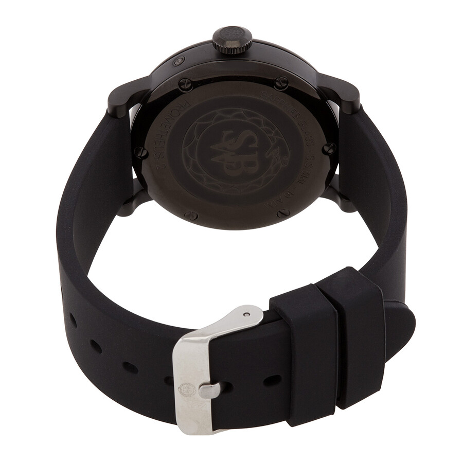 Stefano Braga Prometheus Quartz Moon Phase White Dial Men's Watch ...