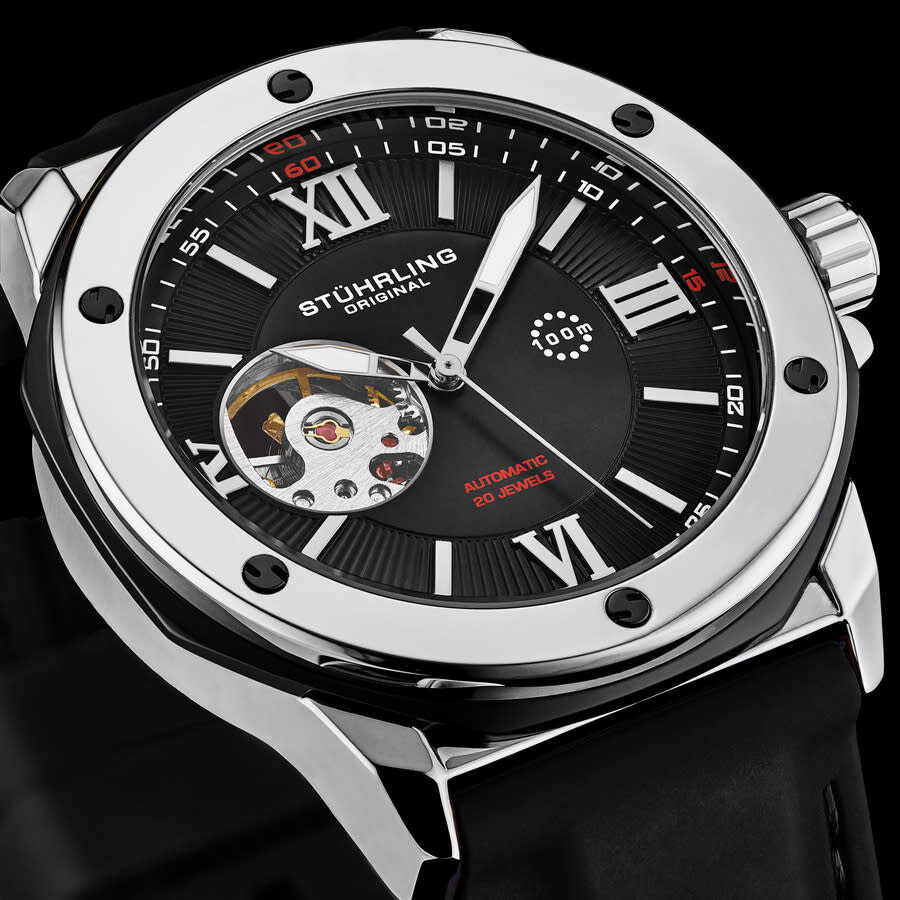Stuhrling Original Legacy Automatic Black Dial Men's Watch M17215 ...