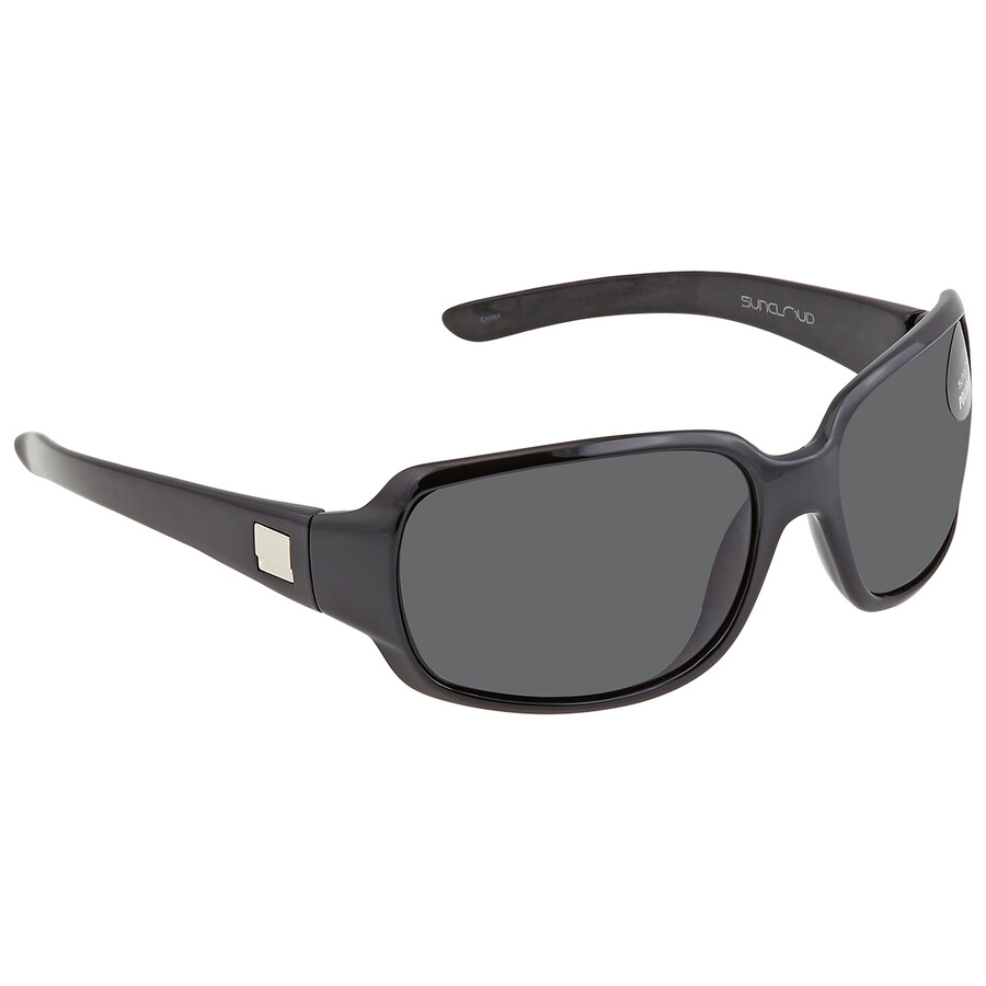 Suncloud Cookie Bi-Focal Reader 2.00 Polarized Grey Oversized Ladies Sunglasses S-CO PPGYBK 66 2 ...