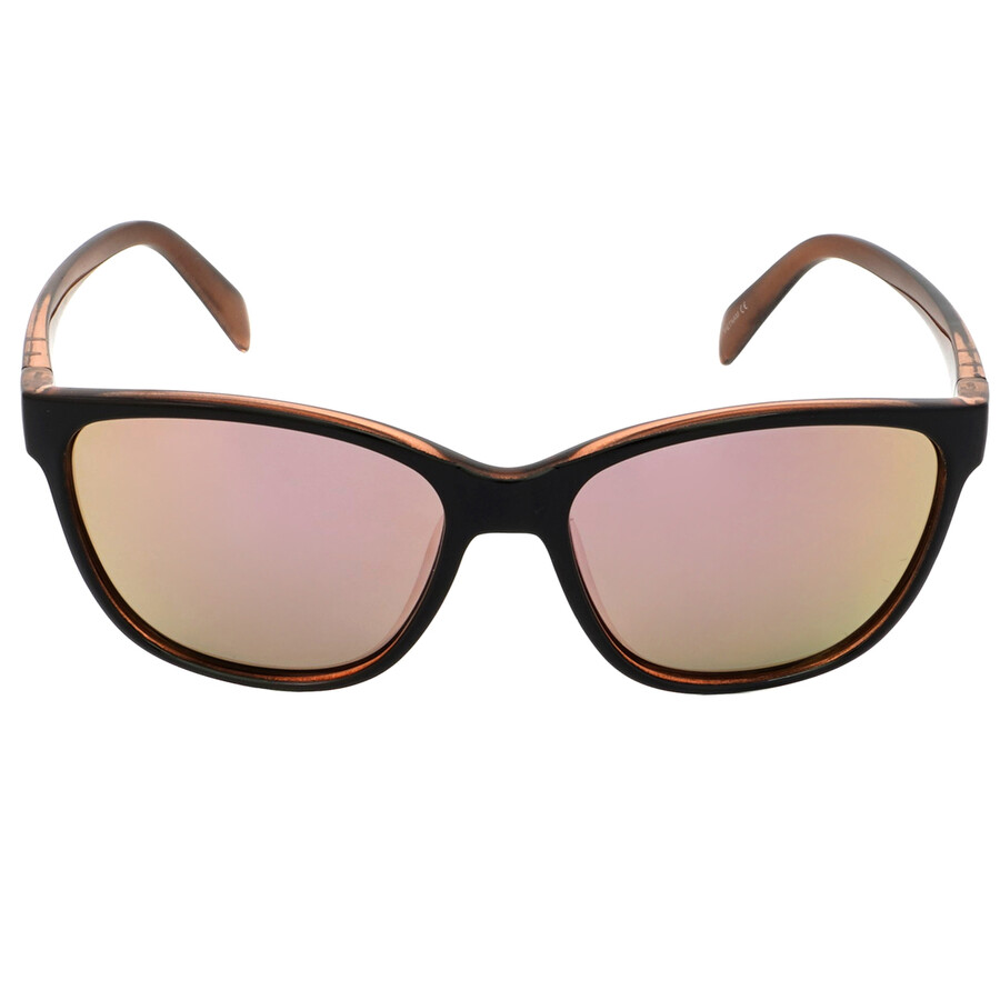 Suncloud Dawson Polarized Pink Gold Mirror Square Unisex Sunglasses ...