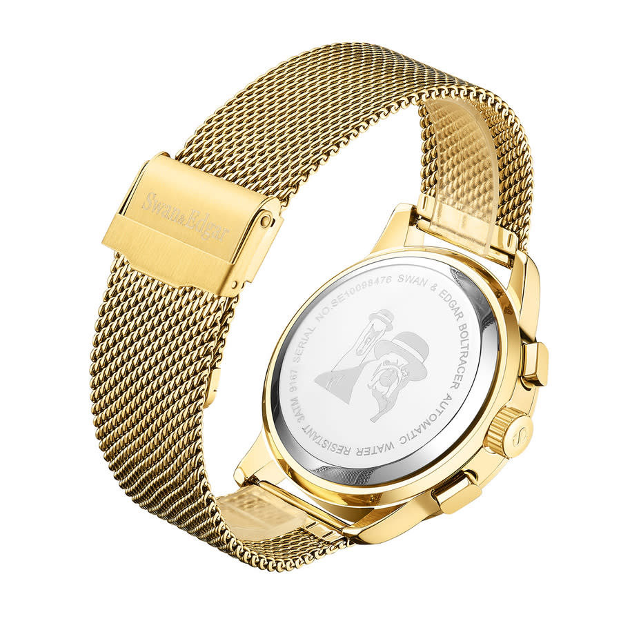 Swan & Edgar Bolt Racer Automatic White Dial Men's Watch SE1632 ...