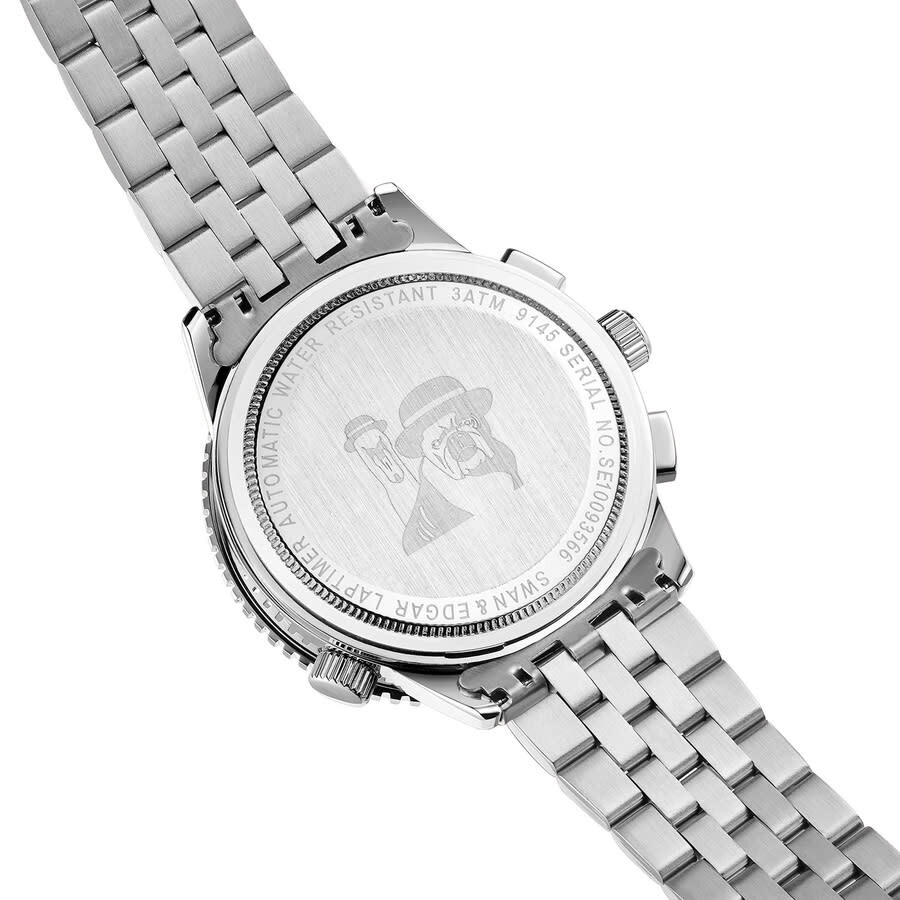 Swan & Edgar Lap Timer Automatic Green Dial Men's Watch SE01411 ...