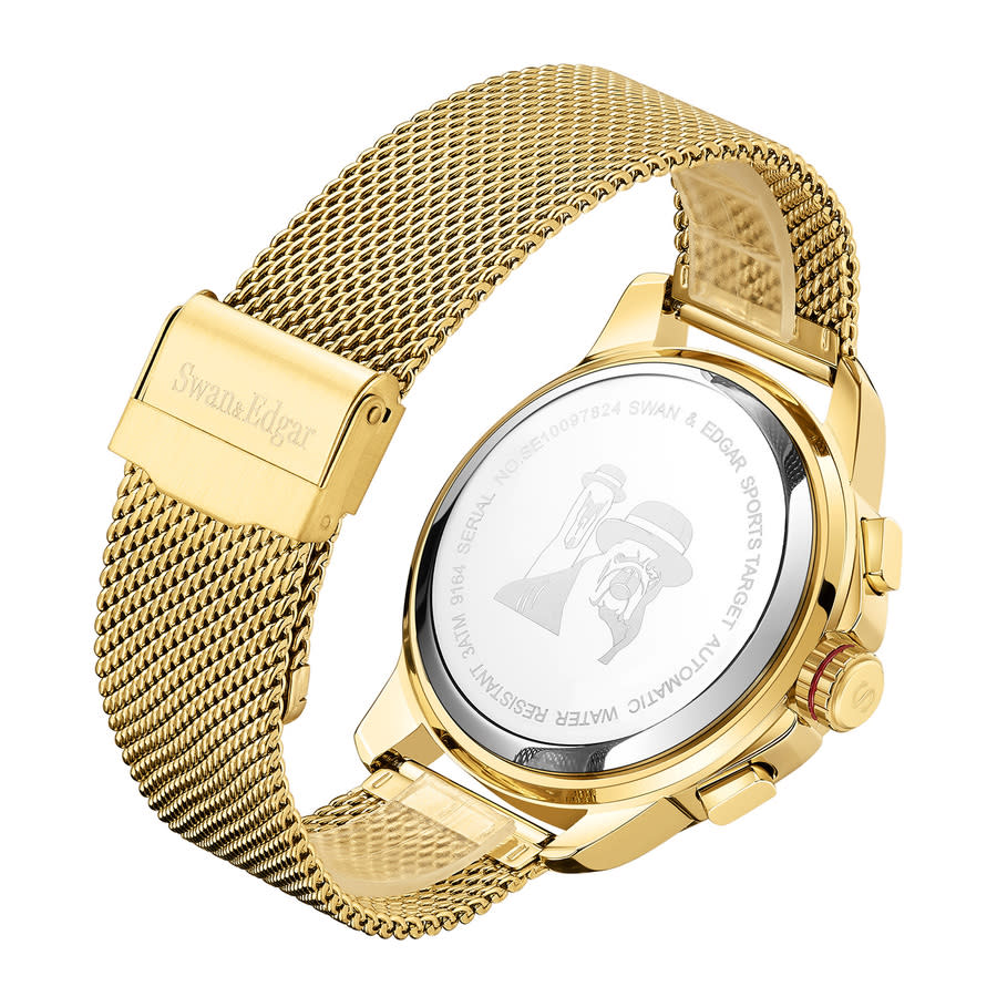 Swan & Edgar Sports Target Automatic White Dial Men's Watch SE1602 ...