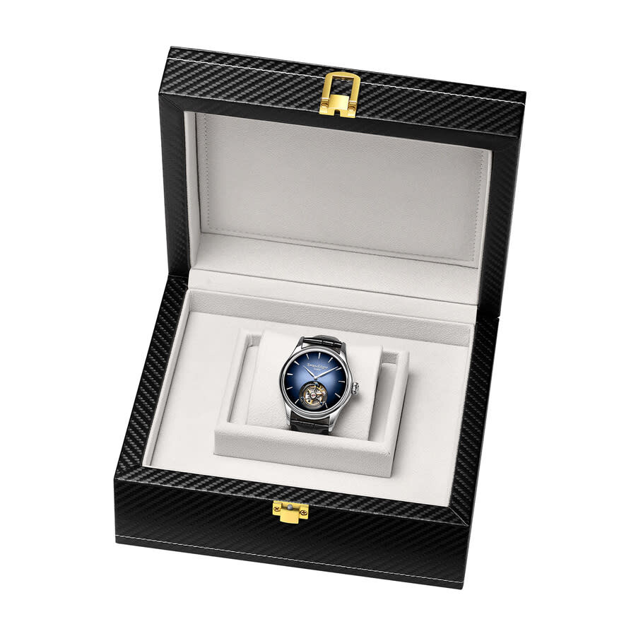 Swan & Edgar Tourbillon Blue Dial Men's Watch SE0070T 795853249637 ...