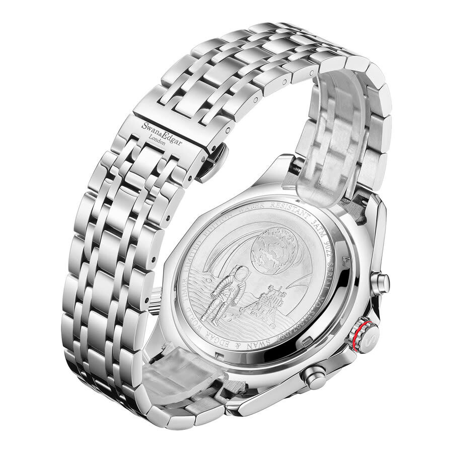 Swan & Edgar World Timer Blue Dial Men's Watch SE0059S 756839759328 ...