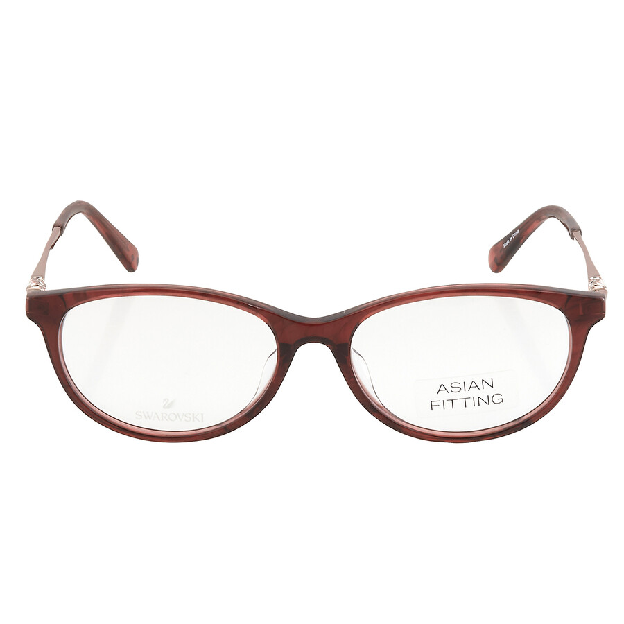 Swarovski Demo Round Ladies Eyeglasses SK5294-D 069 53 889214023674 - Eyeglasses - Jomashop