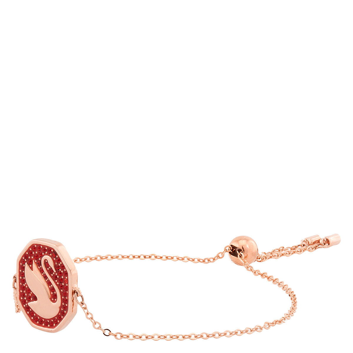 Swarovski Gold-Tone Plated Swan Signum Bracelet 5631674 - Jewelry ...