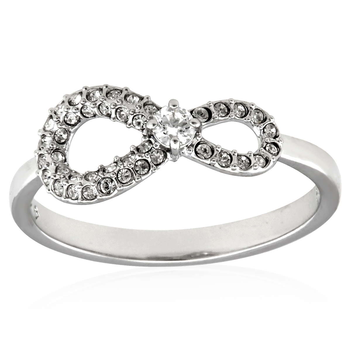 Swarovski Infinity Ring, Size 55 5520580 - Jewelry, Ladies Jewelry ...