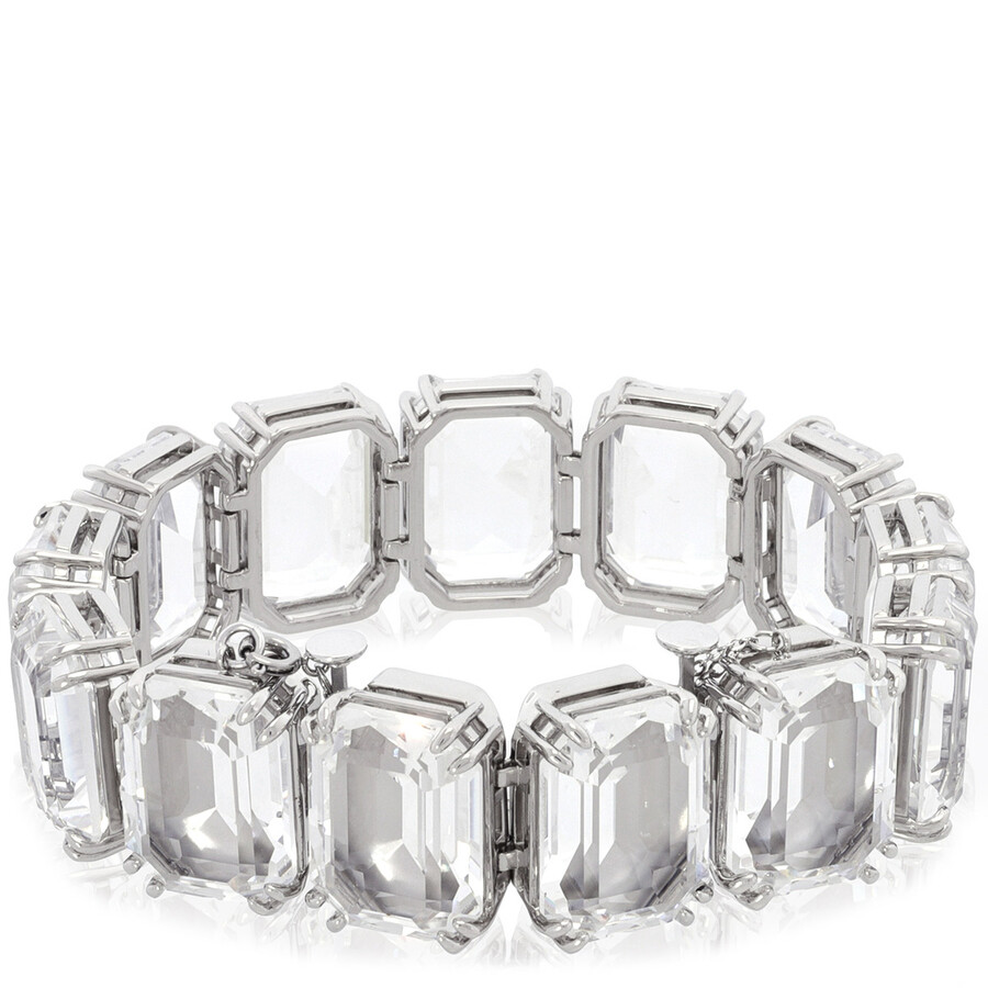 Swarovski Ladies Millenia Rhodium Plated Octagon Cut Oversized Crystals ...