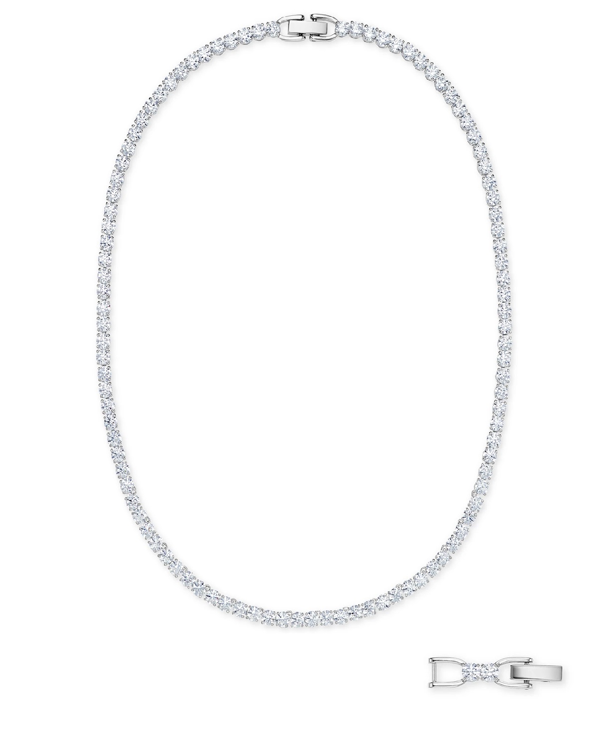 Swarovski Ladies Tennis Deluxe Necklace 5494605 9009654946055 - Jewelry ...