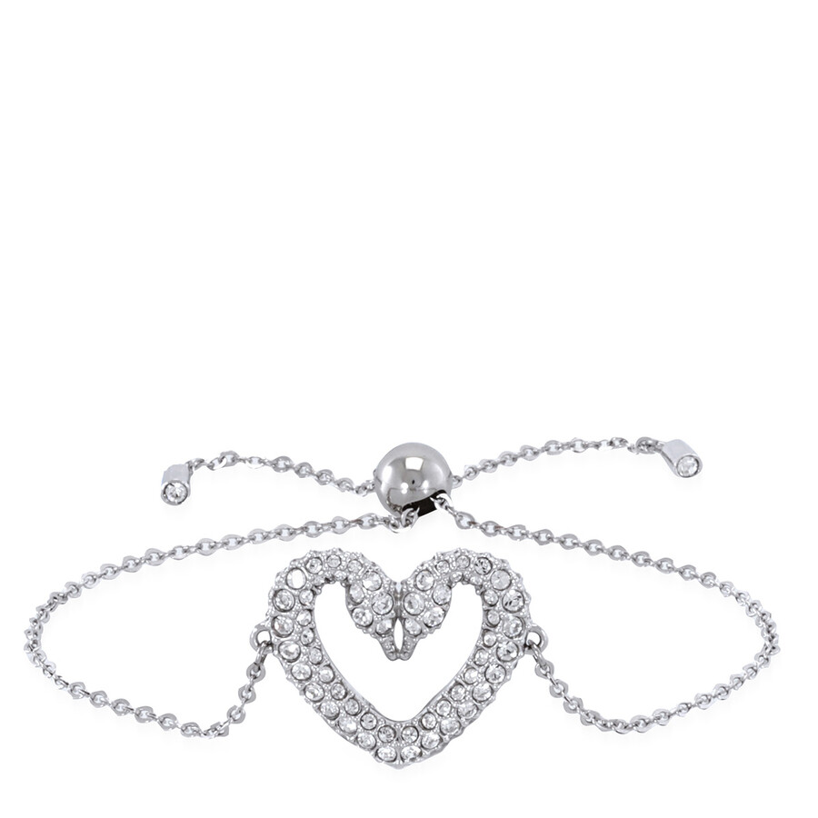 Swarovski Ladies Una Heart White Bracelet 5625534 9009656255346 ...