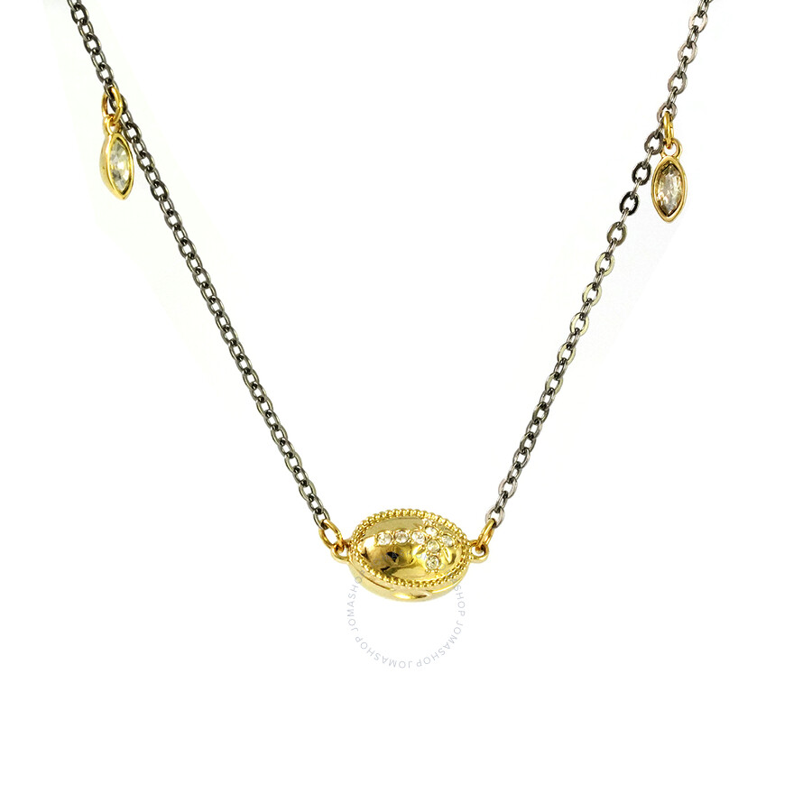 Swarovski Mixed Plating Multi-colored Swarovski Magnetic Necklace ...