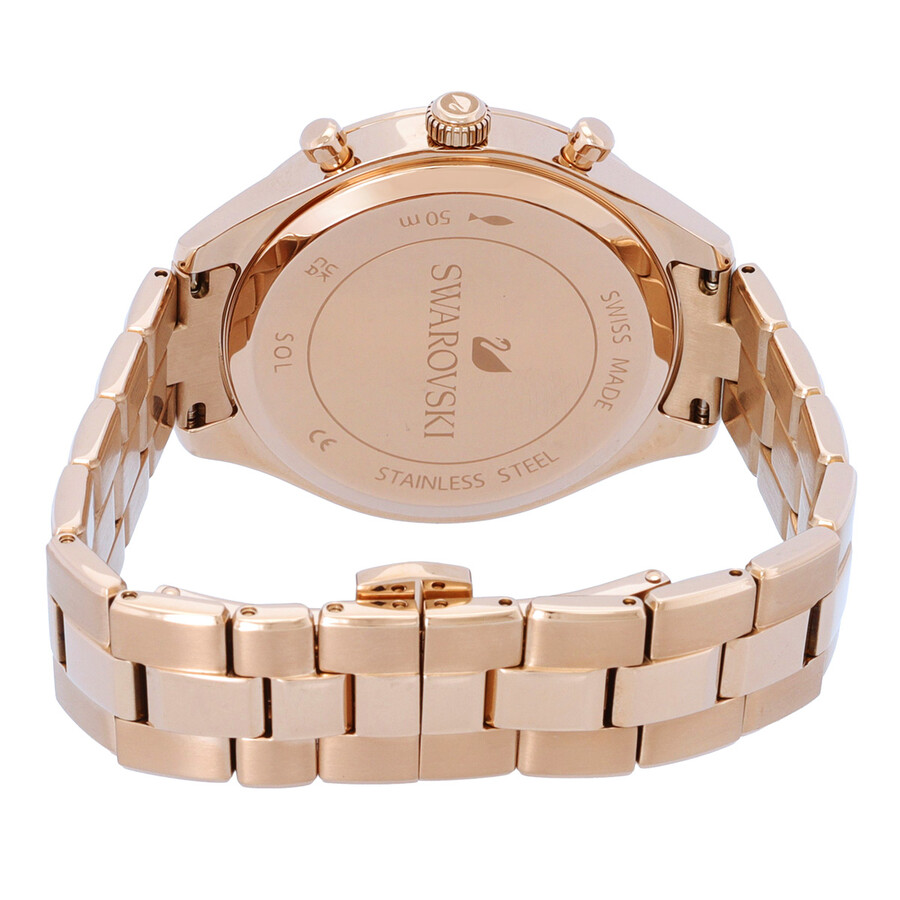 Swarovski Octea Lux Sport Chronograph Quartz Crystal Blue Dial Unisex ...