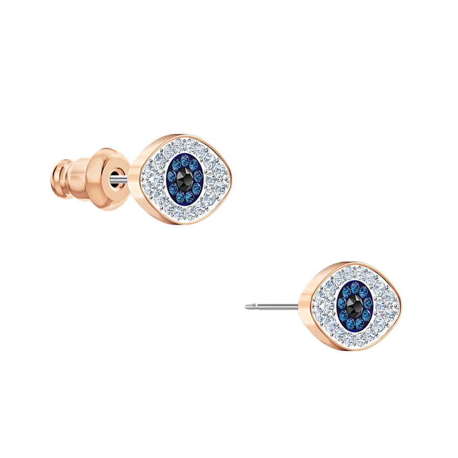 Swarovski Rose-gold Tone Plated Symbolic Stud Pierced Earrings 5510067 ...