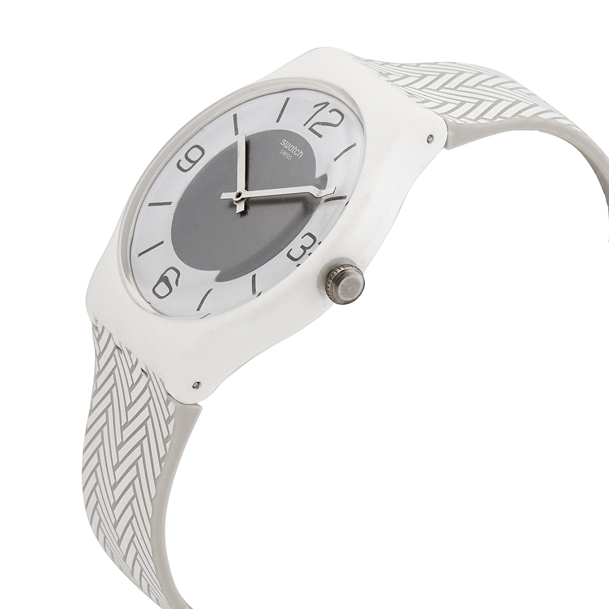 Swatch Archi-Mix Quartz White Dial Ladies Watch SUOW131 - Watches ...