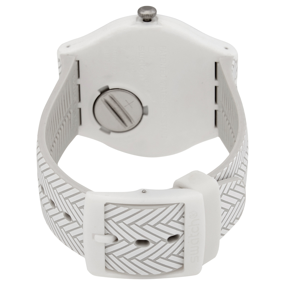 Swatch Archi-Mix Quartz White Dial Ladies Watch SUOW131 - Watches ...