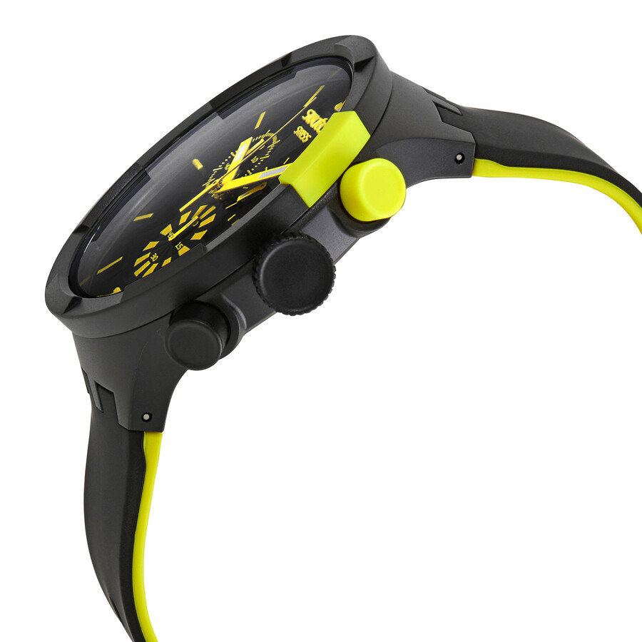 Swatch Checkpoint Yellow Chronograph Quartz Unisex Watch SB02B403 ...