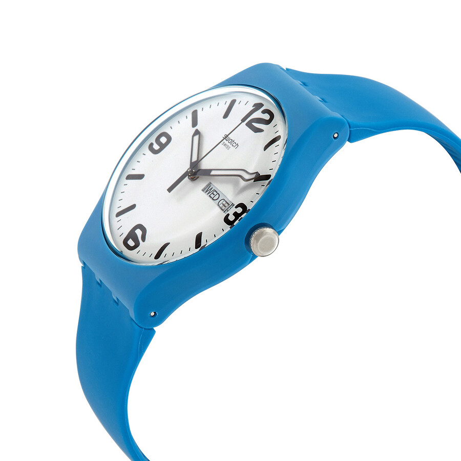 Swatch Costazzurra Quartz White Dial Unisex Watch SUOS704 7610522692749 ...