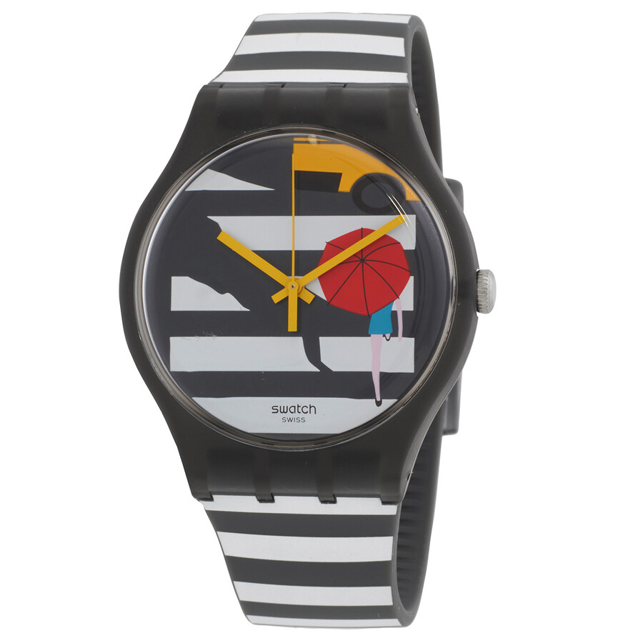 Swatch Cross The Path Quartz Grey Dial Men's Watch SUOM108 ...