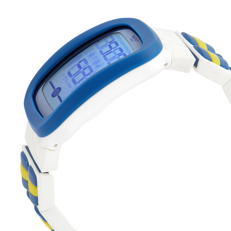 Swatch Cubezero Quartz Digital Men's Watch SUVW100B - Watches, Other ...