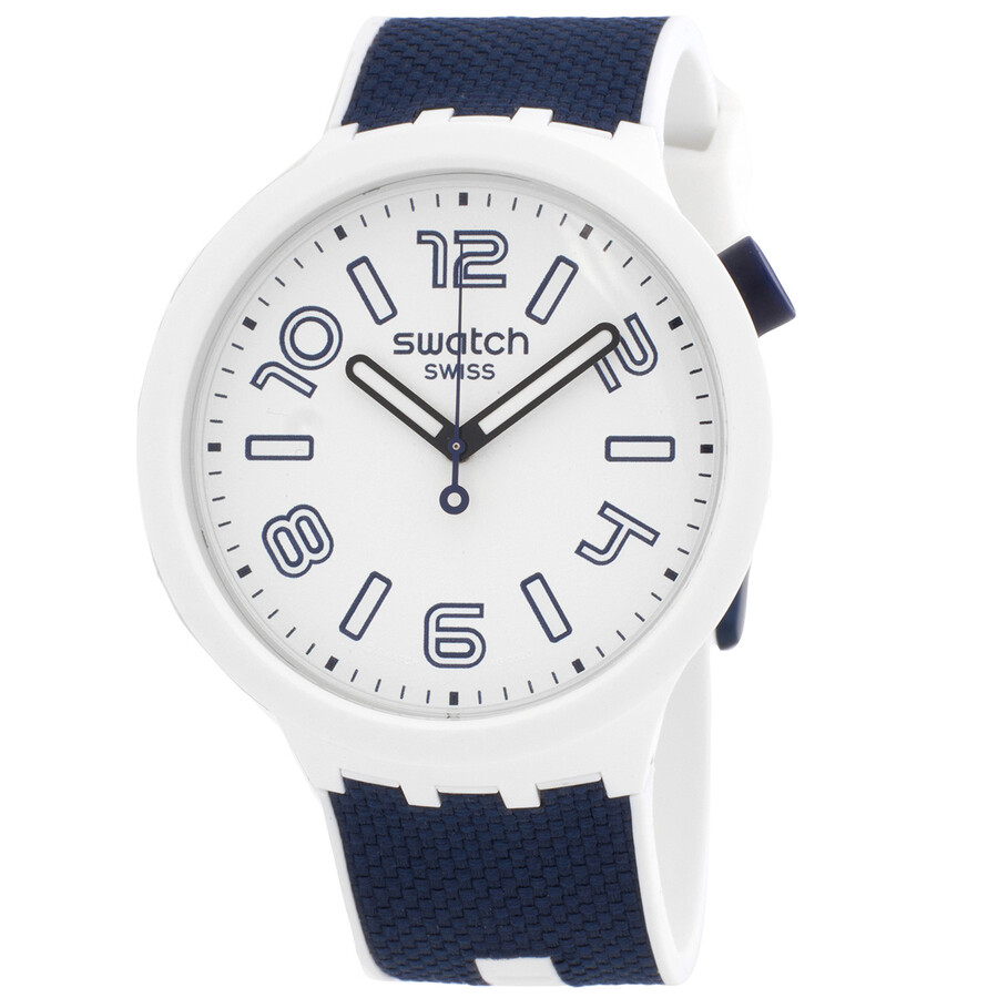 Swatch Deep Snow Quartz White Dial Men's Watch SO27W102 7610522830615 ...
