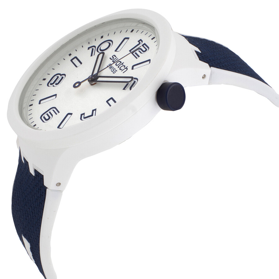 Swatch Deep Snow Quartz White Dial Men's Watch SO27W102 7610522830615 ...