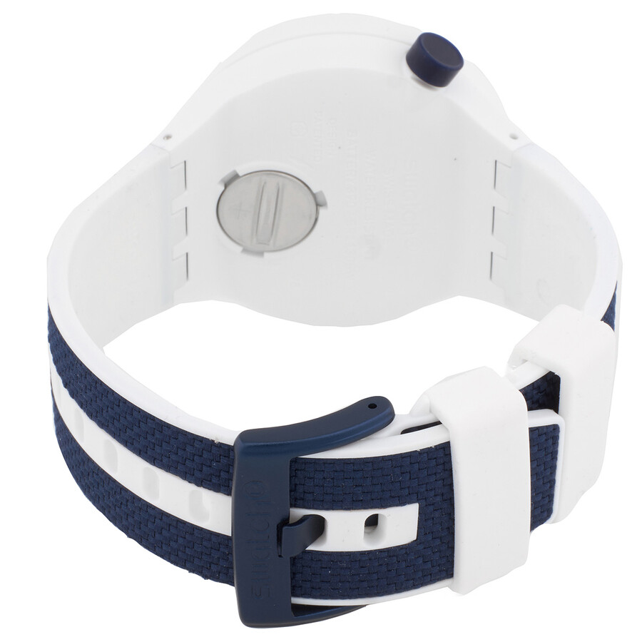 Swatch Deep Snow Quartz White Dial Men's Watch SO27W102 7610522830615 ...