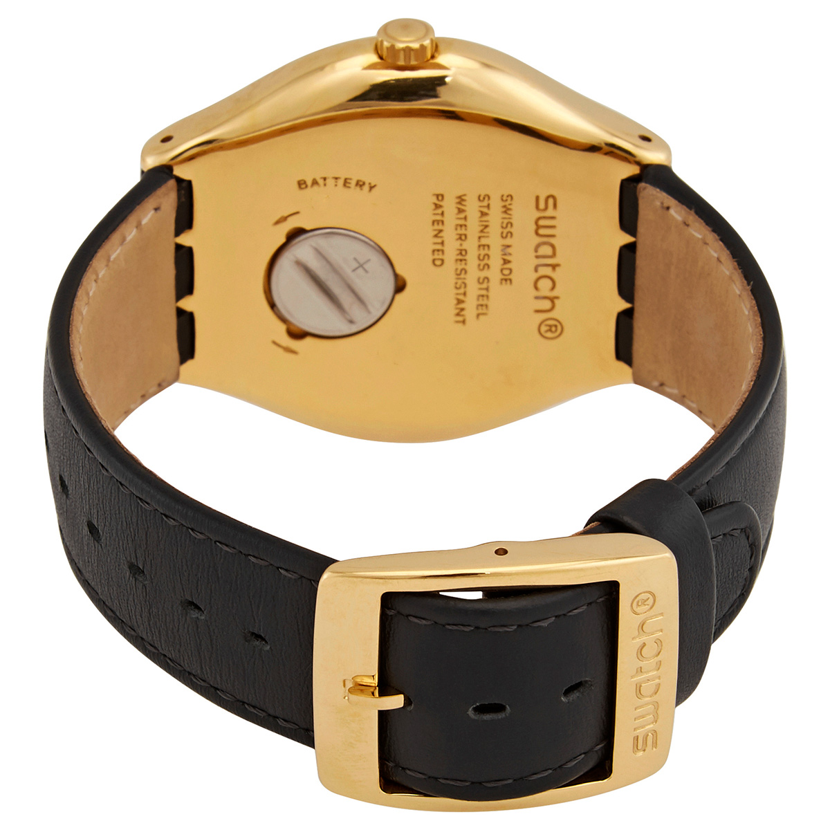 Swatch Edgy Time Quartz White Dial Men's Watch YWG404 7610522287815 ...