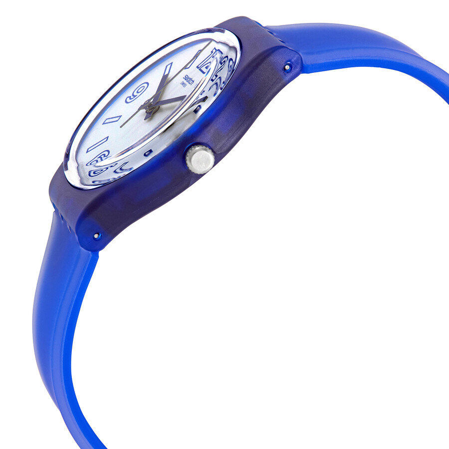 Swatch Electric Shark Quartz White Dial Unisex Watch GN268 ...