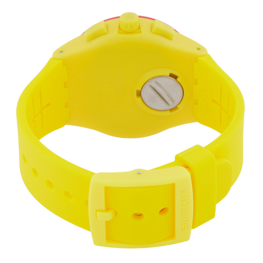 Swatch Glow Loom Chronograph Quartz Blue Dial Men's Watch SUSJ400 ...