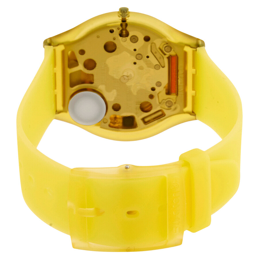 Swatch Lemonata Quartz Yellow Dial Ladies Watch SS08J100 7610522841062 ...