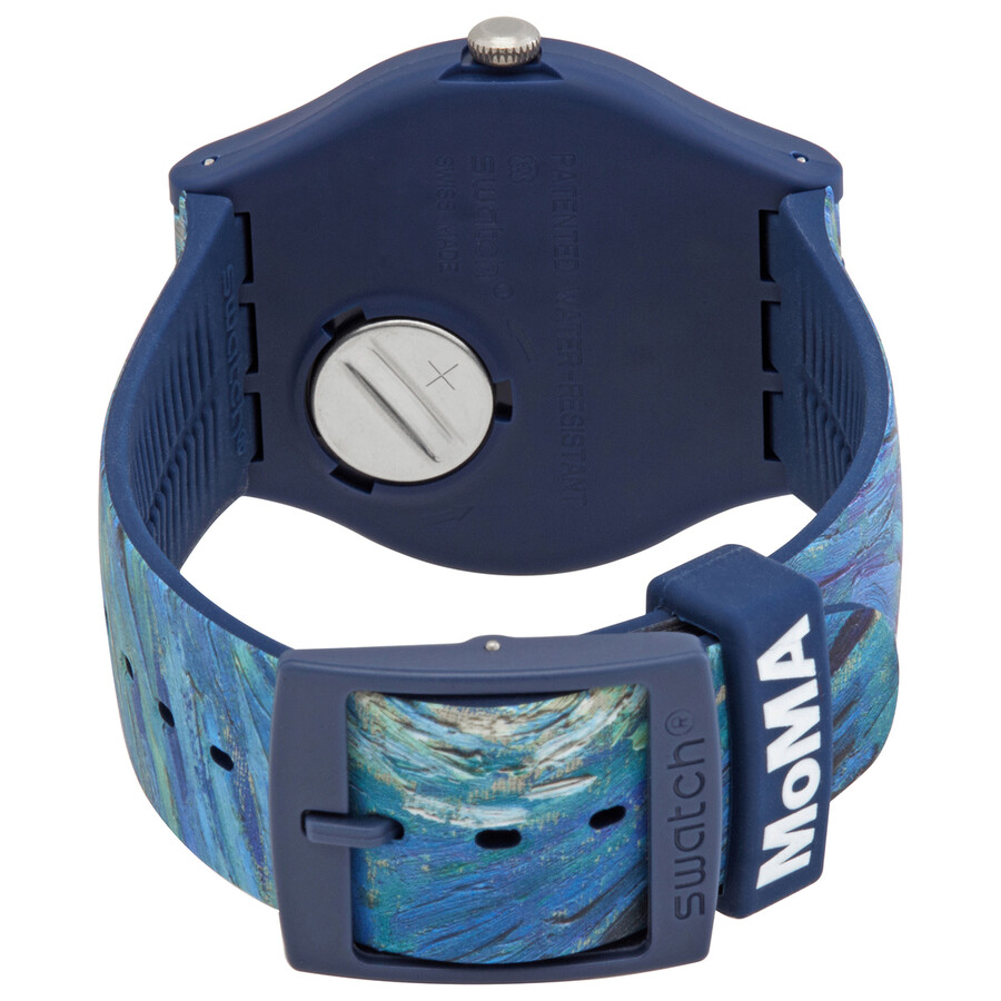 Swatch MoMA The Starry Night by Vincent Van Gogh, The Watch Quartz Men ...