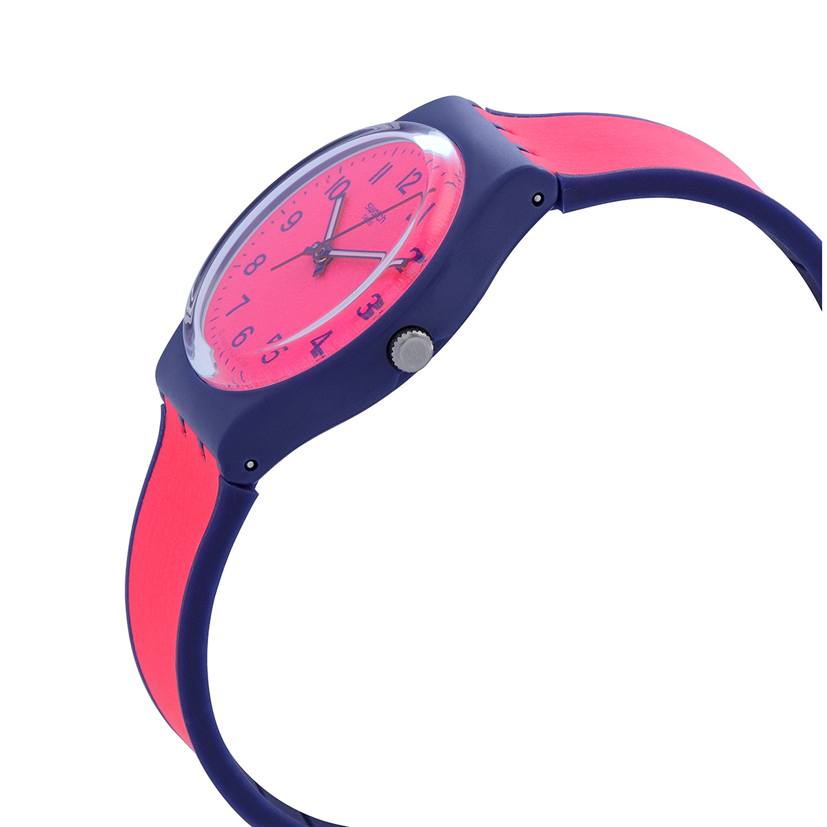 Swatch Pink Gum Quartz Pink Dial Ladies Watch GN264 7610522825925 ...