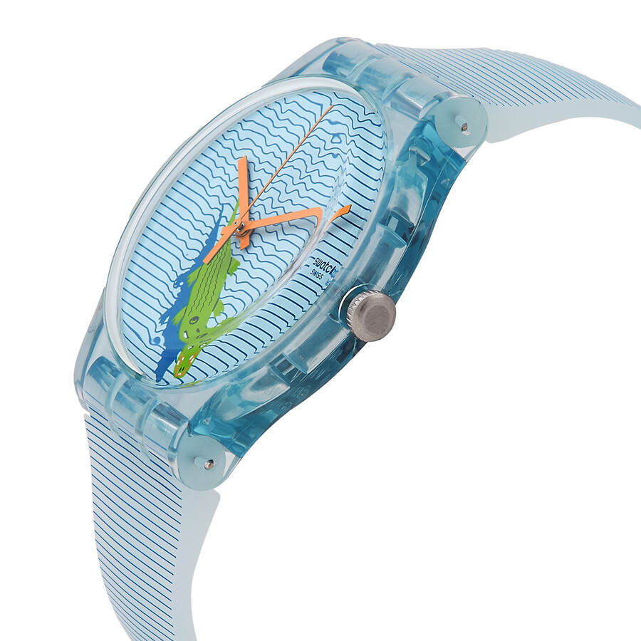 Swatch Pool Surprise Quartz Blue Dial Unisex Watch SUOS107 ...