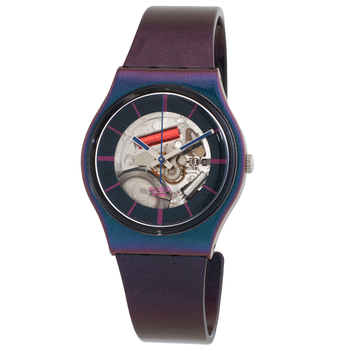 Swatch Purple Sunset Quartz Unisex Watch GV115A 7610522015760 - Watches ...