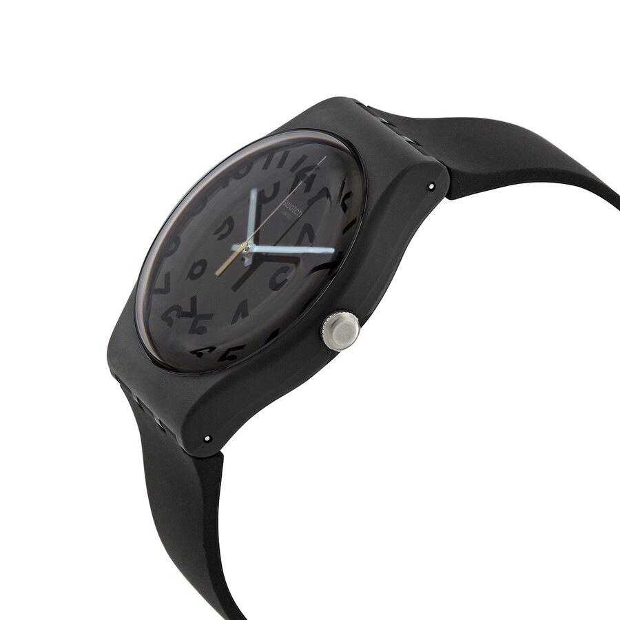 Swatch Secret Numbers Quartz Black Dial Men's Watch SUOB133 ...