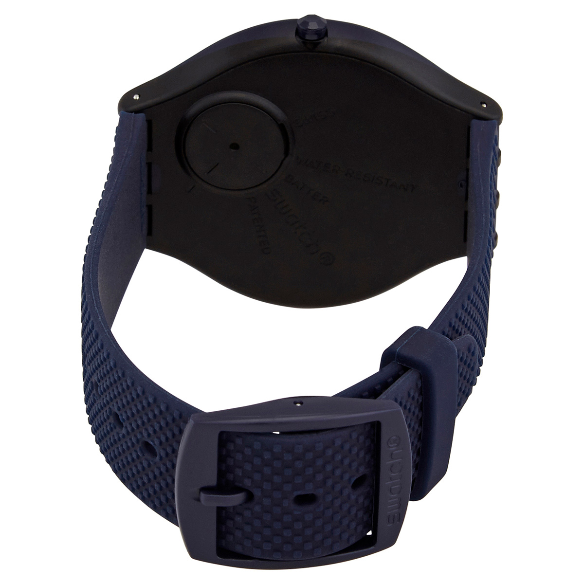 Swatch Skinnight Quartz Grey Dial Unisex Watch SVUN101 7610522747418 ...