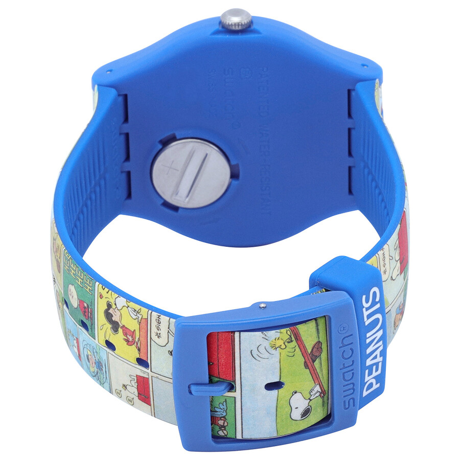 Swatch Smak X Peanuts Quartz Unisex Watch SO29Z108 7610522843080 ...